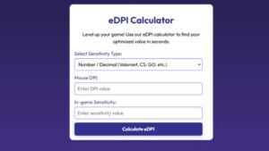 eDPI Calculator Explained: Key to Perfect Game Sensitivity